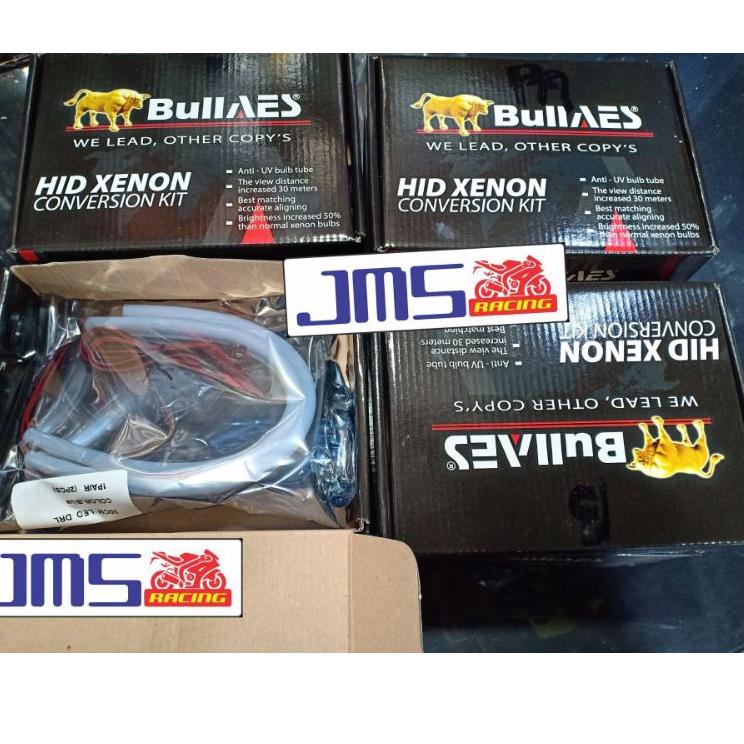Jual lampu alis drl led bull aes ukuran 30/60 cm putih biru merah hijau ...