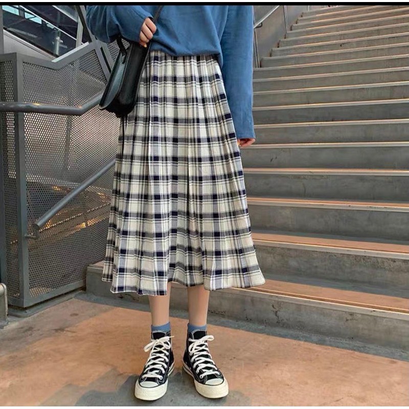 Jual ZF BISA COD-TERMURAH Korean Style Skirt Rok IMPORT REALPIC Rok ...