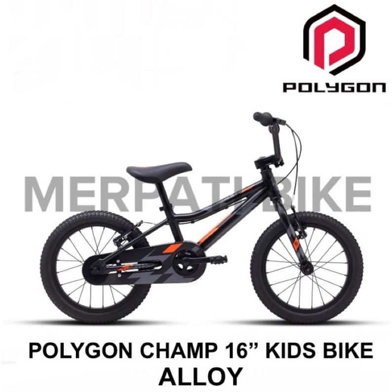 Jual Sepeda Anak Polygon Champ Alloy 16 Kids Bike Polygon 16 inch ...