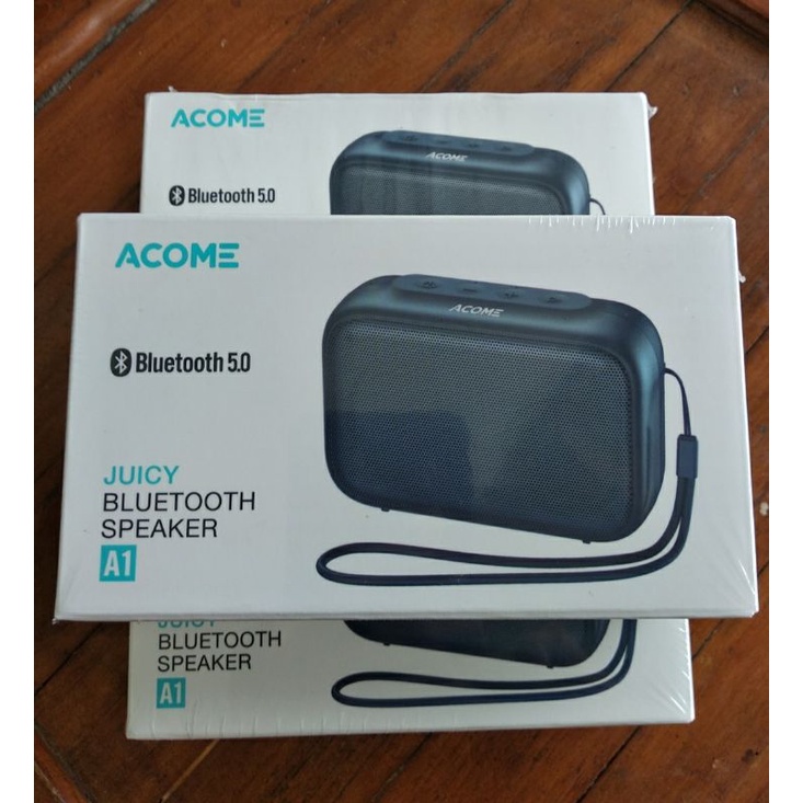 Jual ACOME Speaker Bluetooth 5.0 Portable Ultra Bass TWS - A1 | Shopee ...