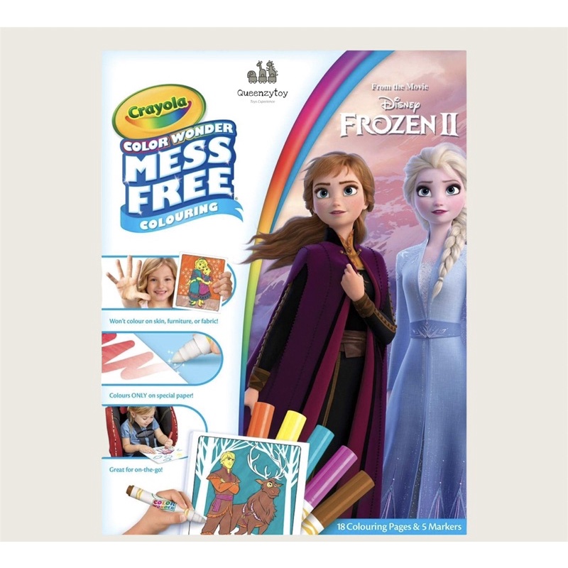 Jual Crayola Frozen 2 Foldalope 18pk Buku Gambar Frozen Crayola CRAYOLA ...