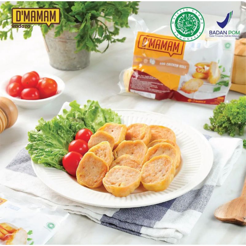 Jual EGG CHICKEN ROLL PREMIUM FROZEN FOOD / MAKANAN BEKU Sehat DMAMAM ...