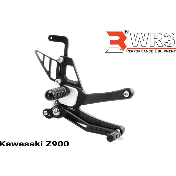 Jual Footstep WR3 Kawasaki Z900 V Series Black Custom XTR-MTS78 dijamin ...