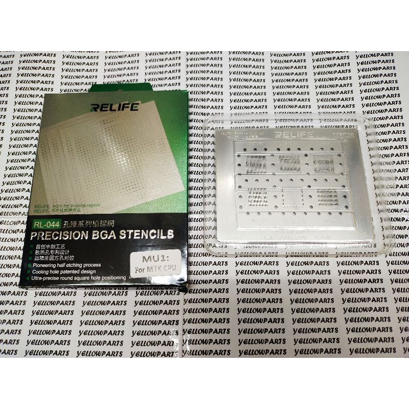 Jual TOOLS CETAKAN IC BGA STENCILS RELIFE RL-044 MTK CPU MU 1 | Shopee Indonesia