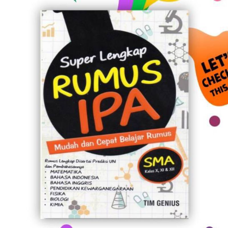 Jual Buku Rumus IPA SMA Superlengkap | Shopee Indonesia