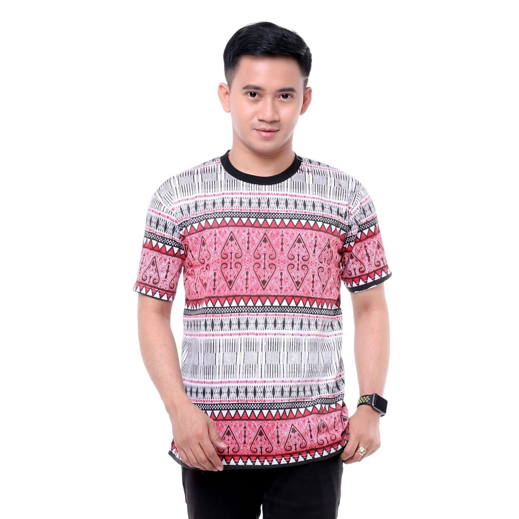 Jual Kaos Batik Etnik / kaos oblong wanita / kaos etnik pria / baju ...