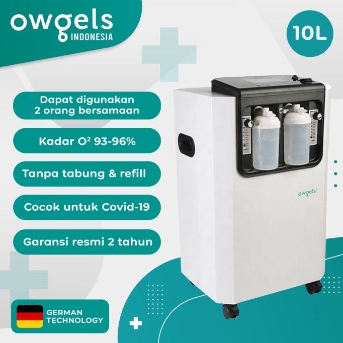 Jual #####] Owgels Oxygen Concentrator 10L / Pengganti Tabung Oksigen ...