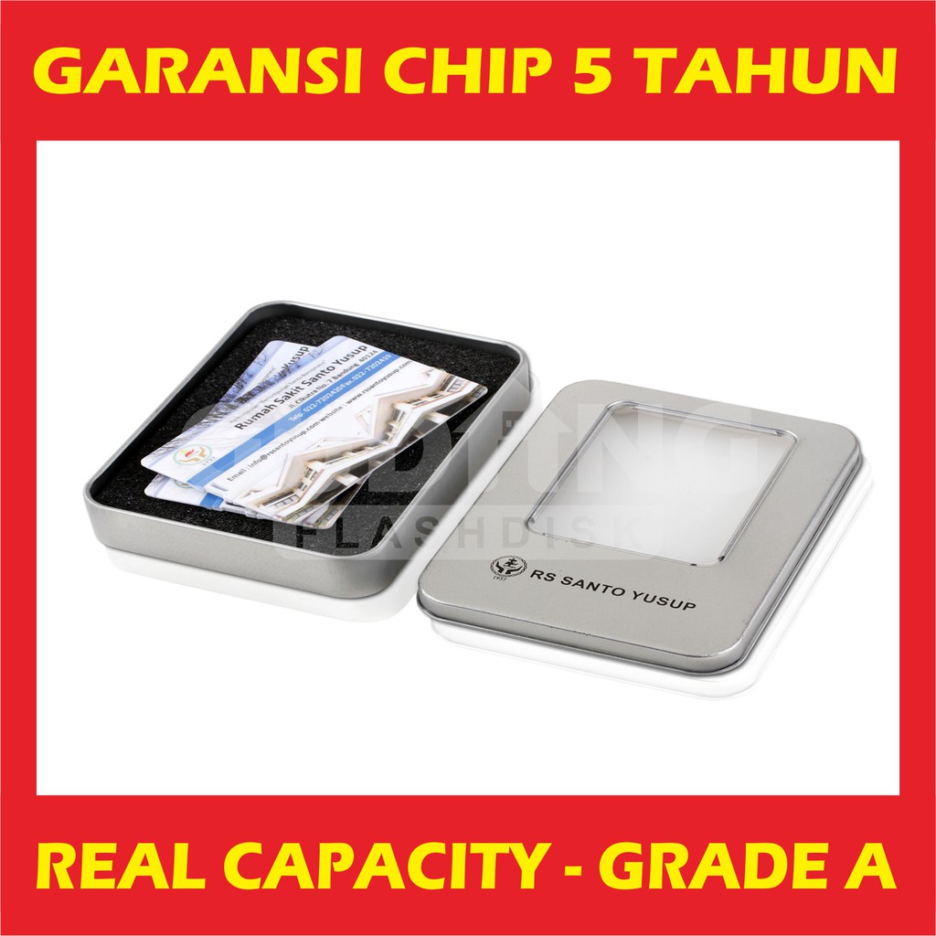 Jual Box Packaging Metal Souvenir USB Flashdisk Promosi - Kecil ...