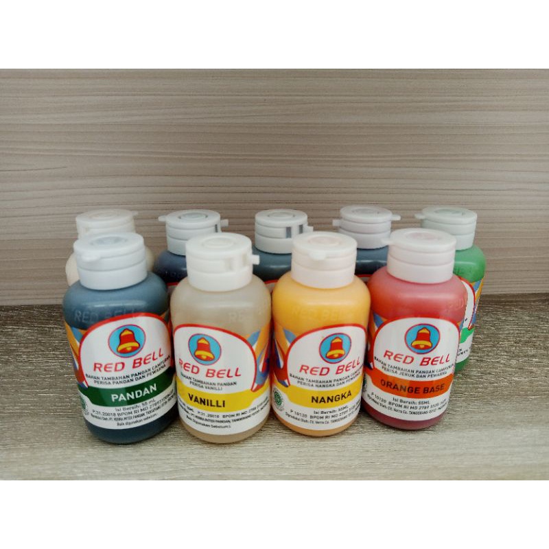 Jual PERISA DAN PEWARNA RED BELL 55ML | Shopee Indonesia