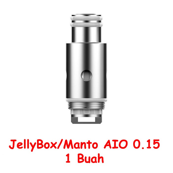 Jual Coil Rincoe MANTO AIO Jelly Box Coil 0.15 ohm 0.3 ohm Authentic ...