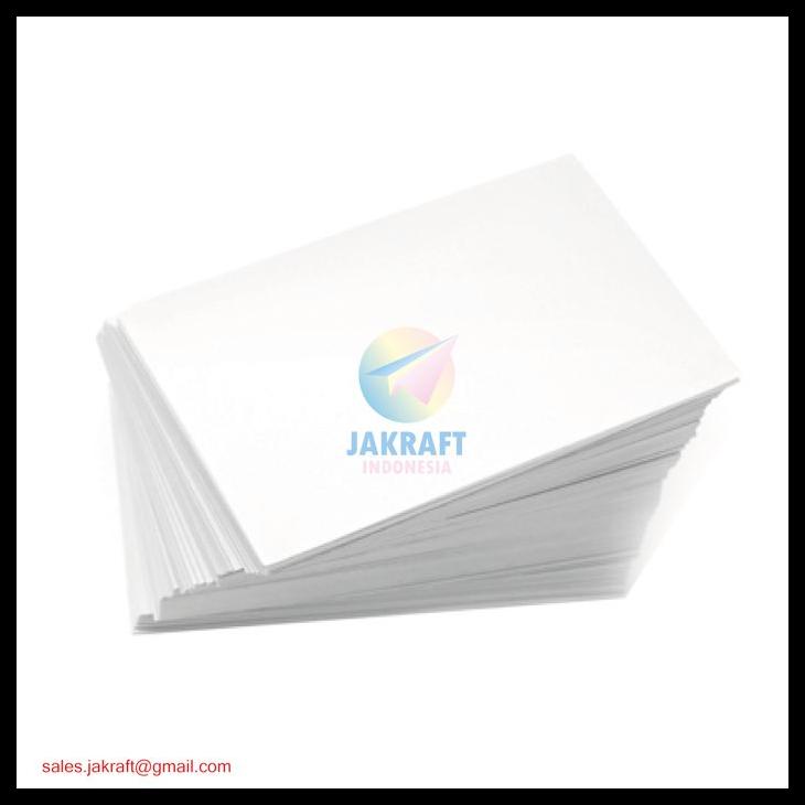 Jual Kertas Art Paper Carton Karton A4 190 Gsm Gram Putih Glossy Kode ...