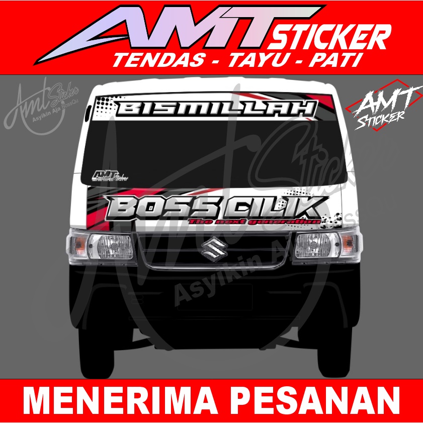 Jual [NEW] STIKER PICK UP - STIKER KABIN+KACA DEPAN PICK UP NEW CARRY ...