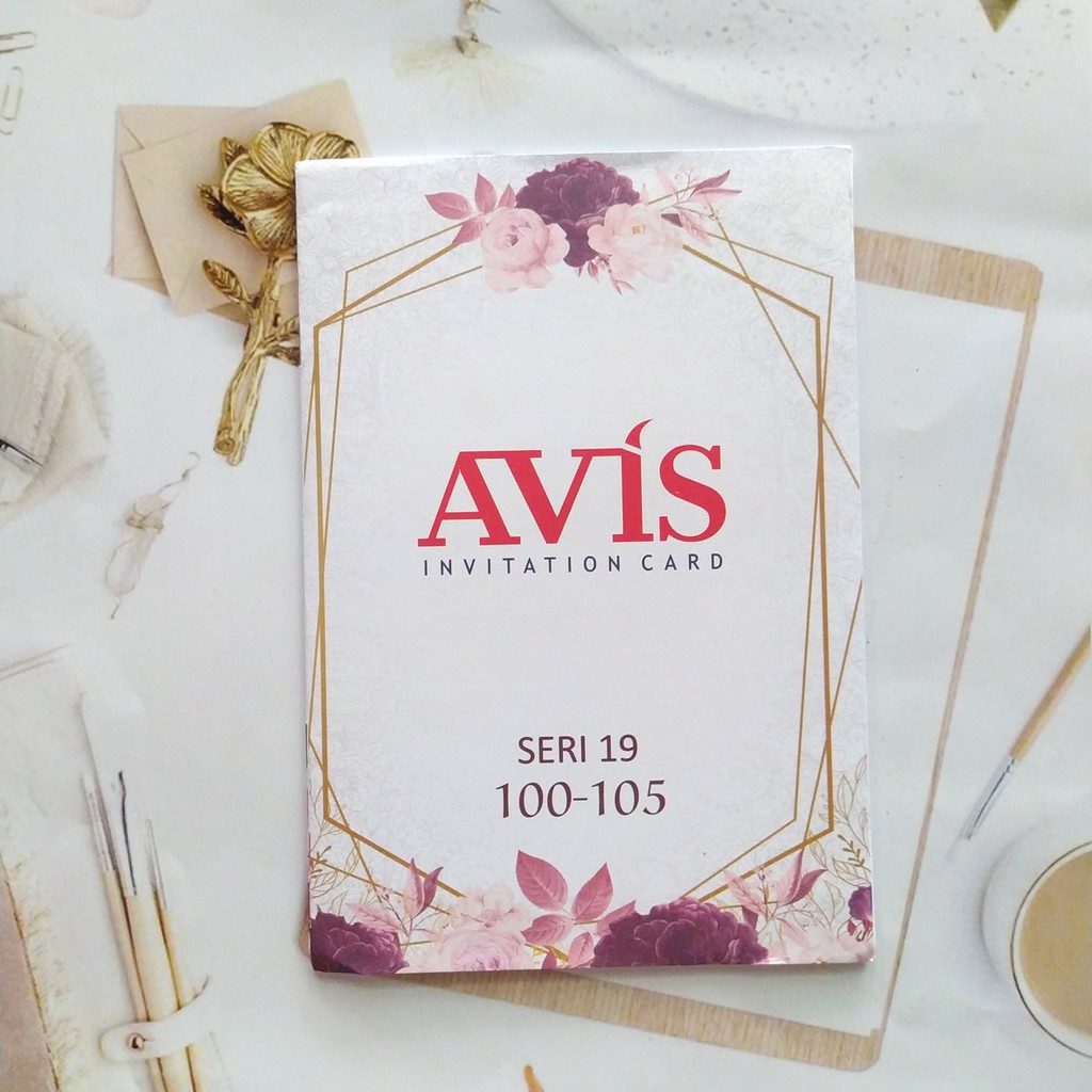 Jual KATALOG ALBUM SAMPEL UNDANGAN BLANKO AVIS TERBARU | Shopee Indonesia