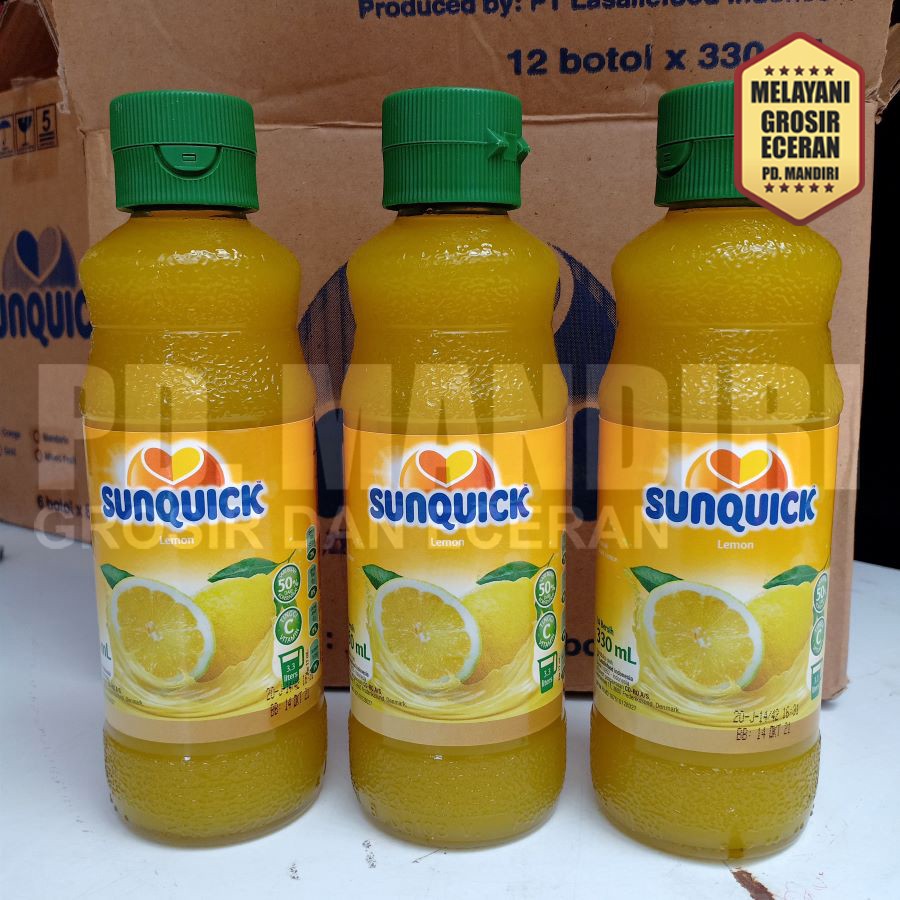 Jual SUNQUICK LEMON 330 ML | Shopee Indonesia