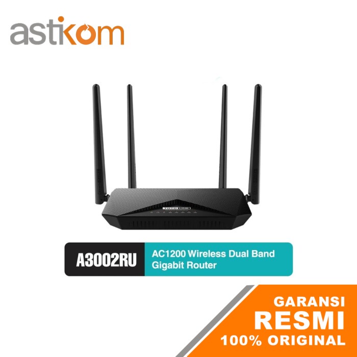 Jual TOTOLINK A3002RU AC1200 WIRELESS DUAL BAND GIGABIT ROUTER | Shopee ...