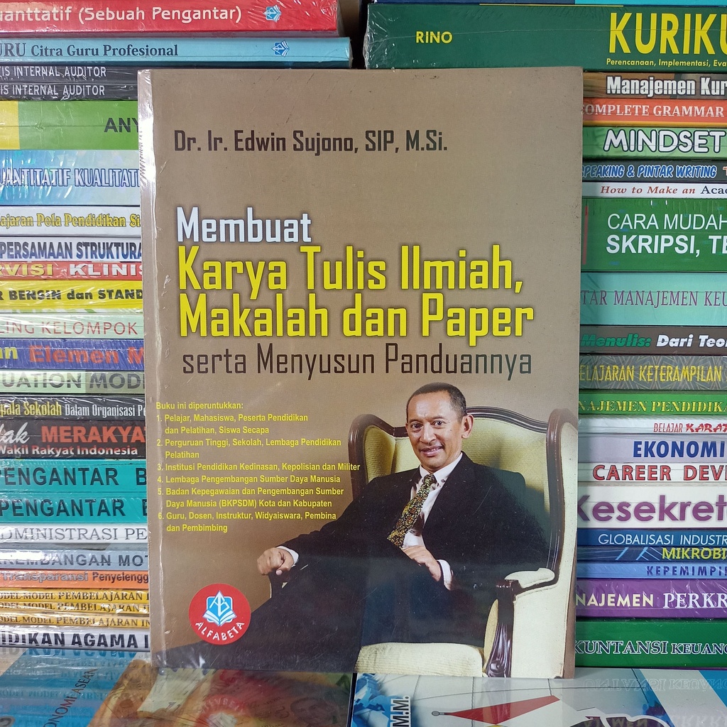 Jual Buku Membuat Karya Tulis Ilmiah Makalah dan Paper Serta Menyusun ...