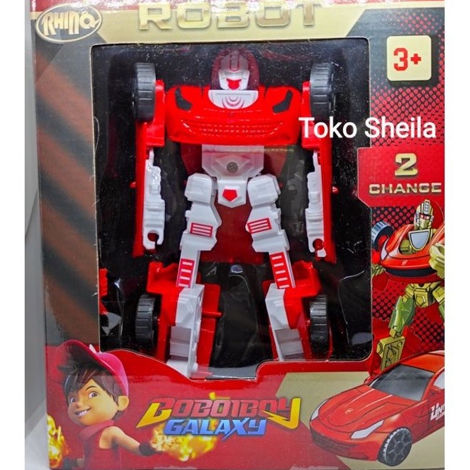 Jual Mainan Anak Boboiboy Robot Warna Merah Putih | Shopee Indonesia
