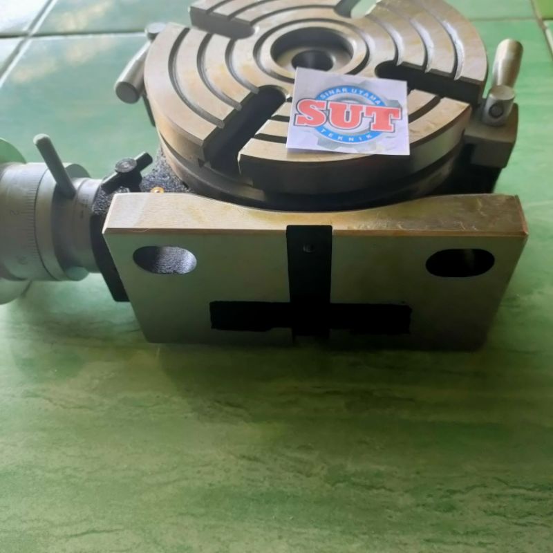 Jual Rotary table HV-8 ukuran 8inch vertical horizontal meja putar meja ...