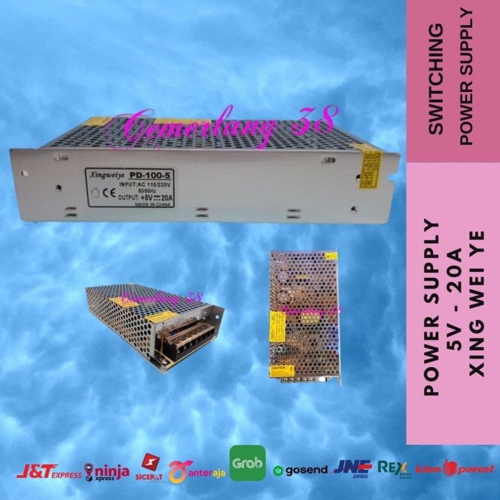 Jual SWITCHING POWER SUPPLY 5V 20A IC264, ALAT LISTRIK | Shopee Indonesia