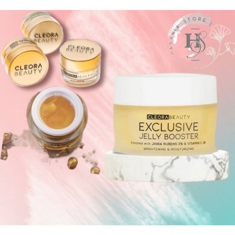 Jual Cleora Beauty Jelly Booster Serum - Skincare Kulit Glowing Aman ...