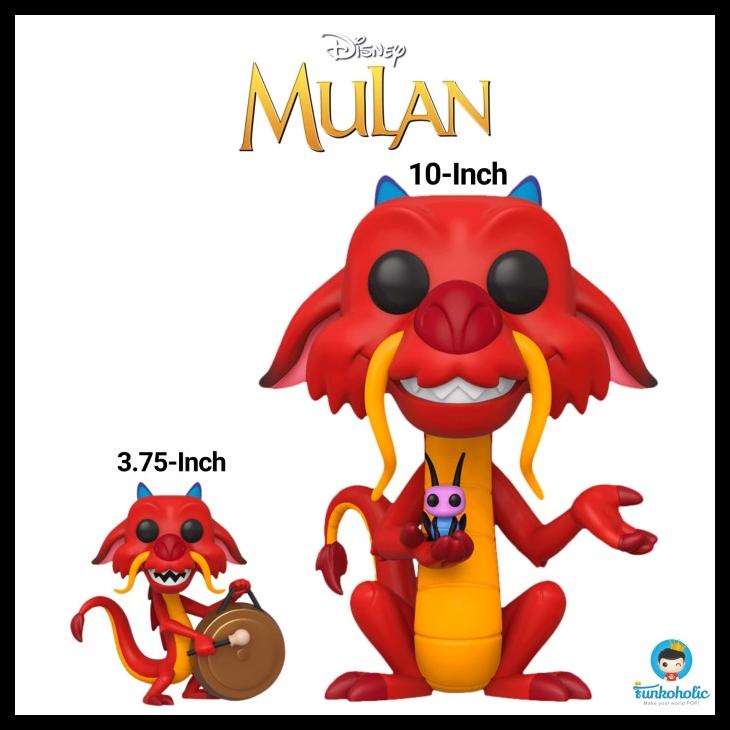 Jual Funko Pop! Disney Mulan - Mushu With Cricket 10" / 10-Inch #632 ...