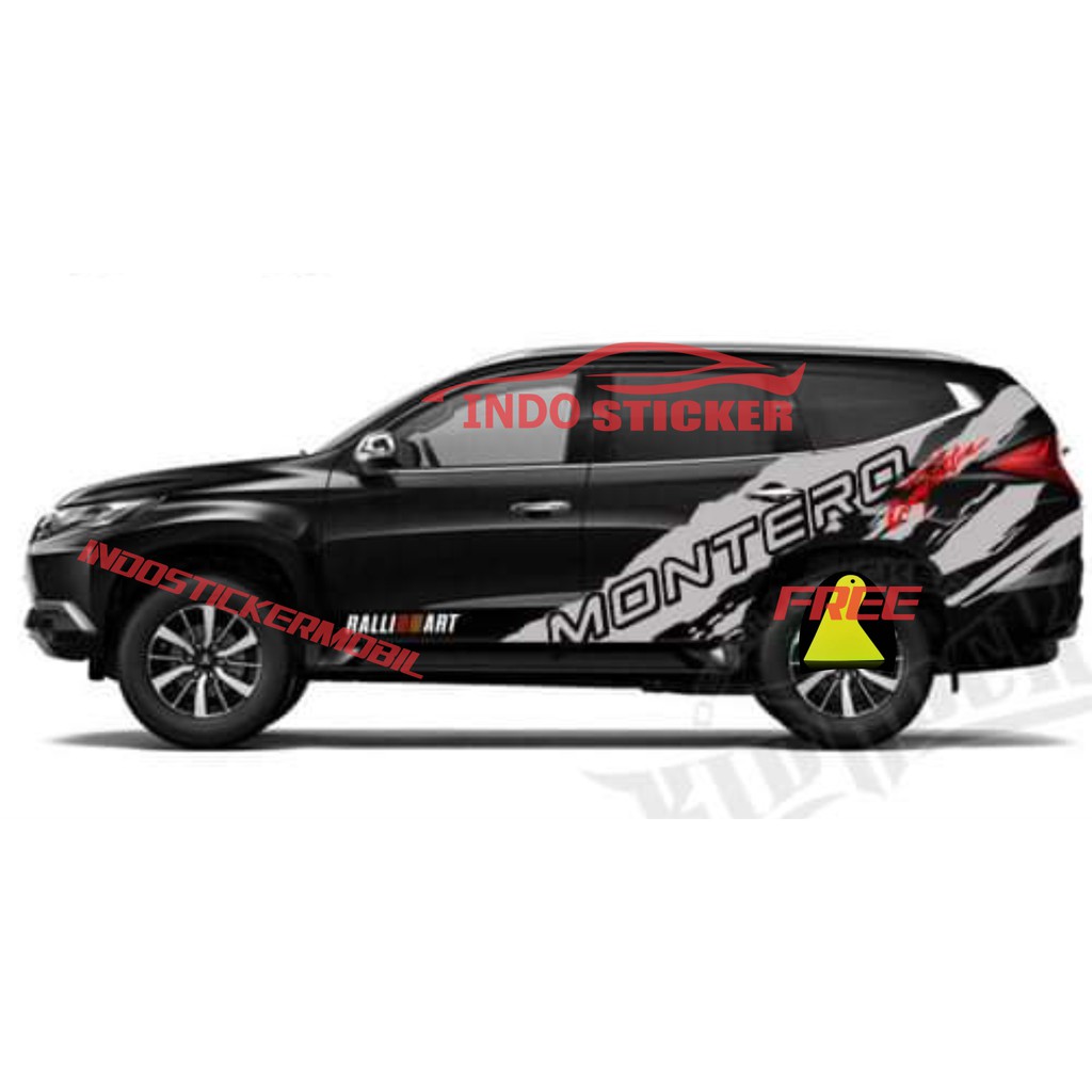 Jual Sticker stiker mobil montero striping cutting sticker mobil ...