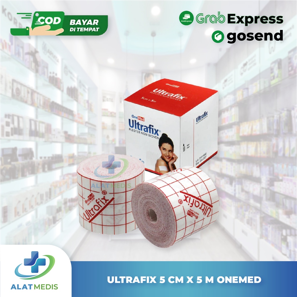 Jual Ultrafix 5 cm x 5 m OneMed / Plester Luka One Med 5cm x 5m ...