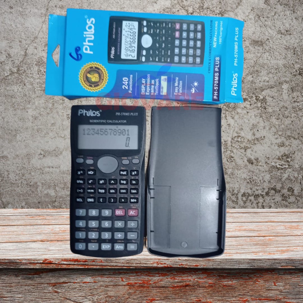 Jual KALKULATOR PHILOS PH-570MS PLUS ORIGINAL | KALKULATOR SIN COS TAN ...