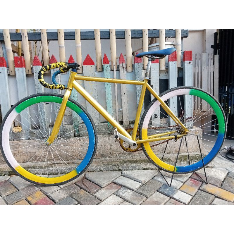 Jual sepeda fixie united soloist 2 repaint | Shopee Indonesia