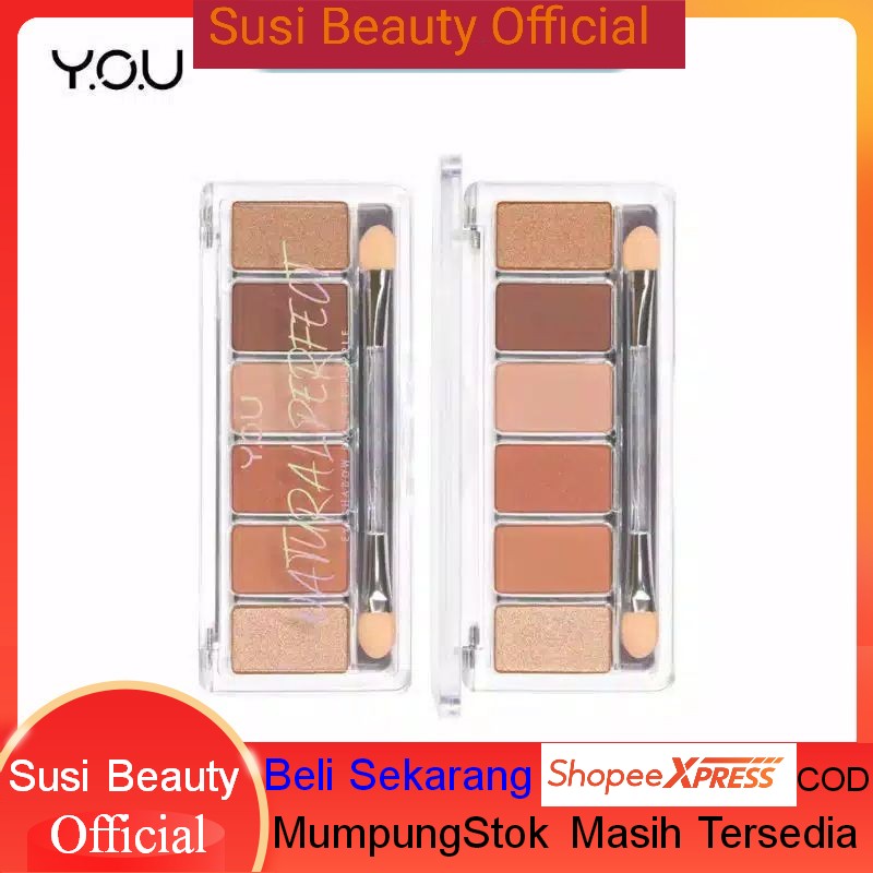 Jual YOU Basic Collection Natural Perfect Eyeshadow Palette(You Makeups ...