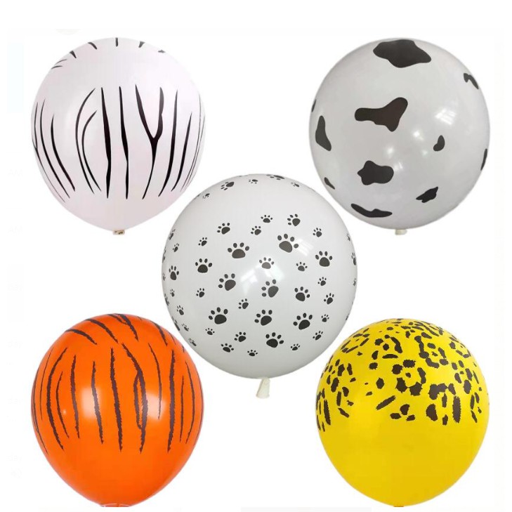 Jual Balon Latex corak loreng tutul 12 inch | Shopee Indonesia