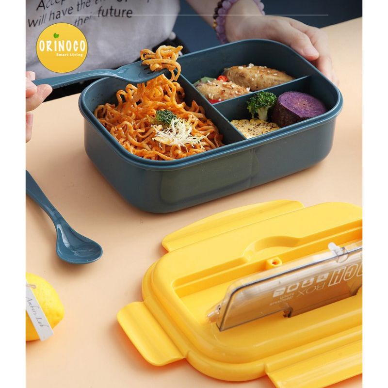 Jual LUNCH BOX 1100ML /TEMPAT MAKAN /TEPAK MAKAN SEKOLAH/TEPAK MAKAN ...