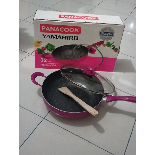 Jual panacook wok pan yamahiro 32cm | Shopee Indonesia