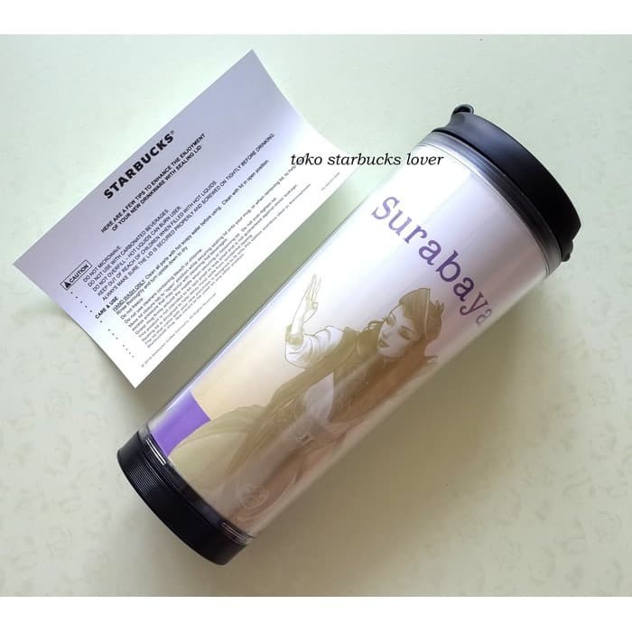 Jual Starbucks Tumbler Tall Versi Kota Surabaya Dancer | Shopee Indonesia
