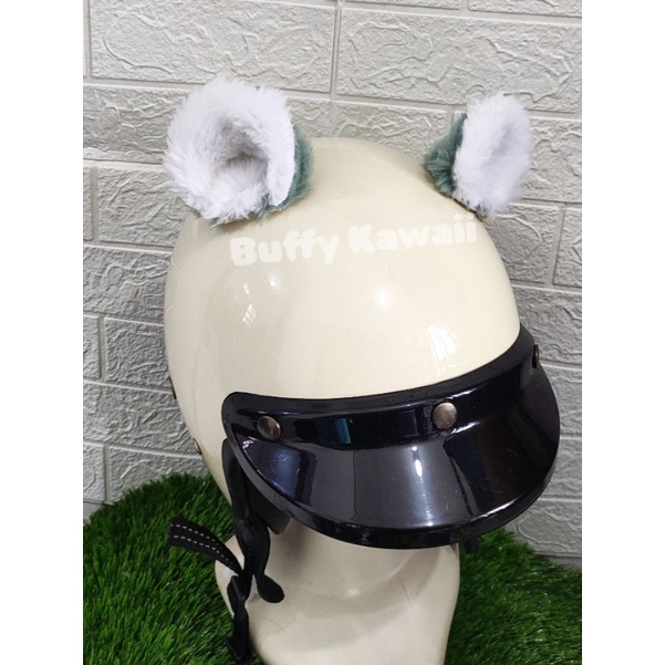 Jual Nekomimi helmet motorcycle kuping kucing helm accesories ...