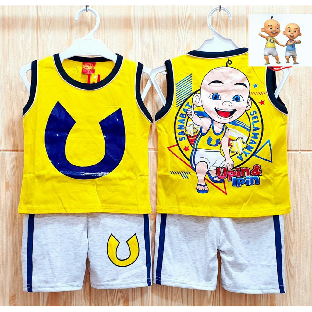 Jual SETELAN BAJU UPIN IPIN ANAK LAKI-LAKI / KAOS SINGLET ANAK UPIN ... Jual SETELAN BAJU UPIN IPIN ANAK LAKI-LAKI / KAOS SINGLET ANAK UPIN ...