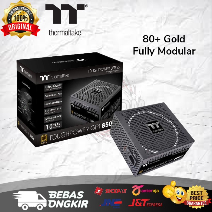 Jual Thermaltake Toughpower GF1 850 W 80+ Gold Full Modular / PSU 850W | Shopee Indonesia