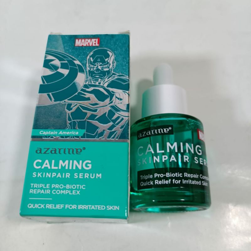 Jual Serum Azarine Calming Skin Repair Serum Marvel Edition Captain ...