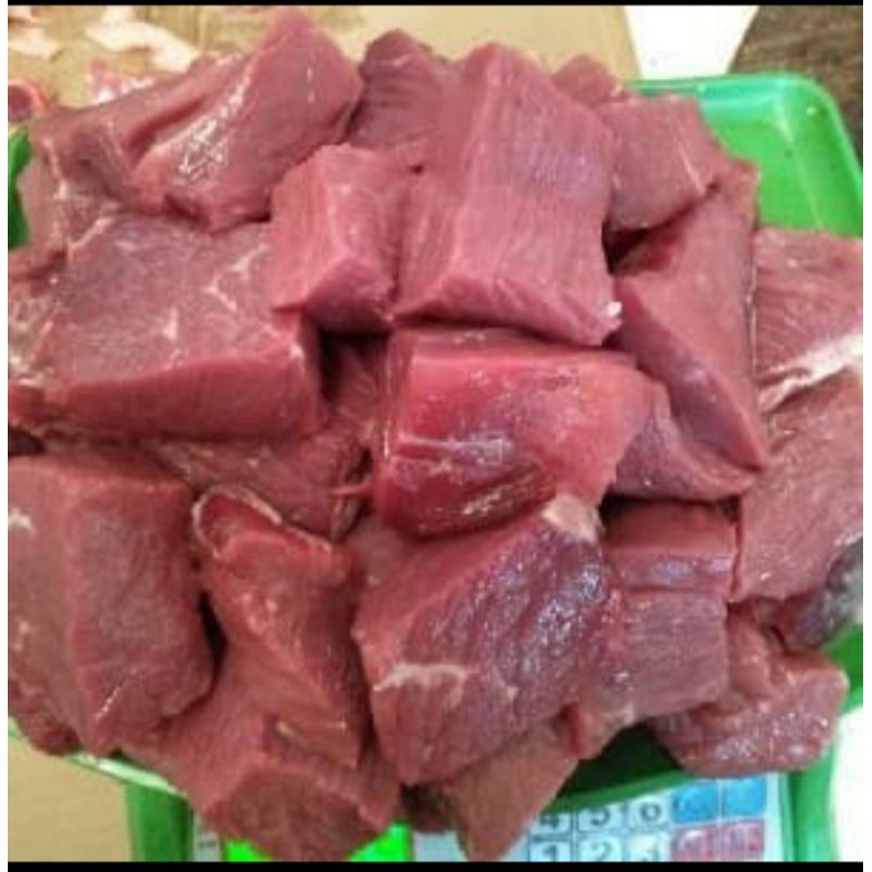 Jual daging sapi lokal (rendang) dijamin fresh segar 500gr | Shopee ...