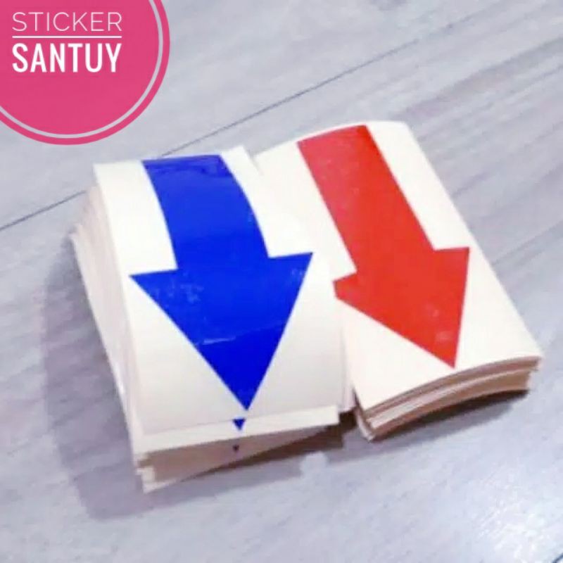 Jual Sticker anak panah untuk tangga cutting stiker anak panah untuk ...