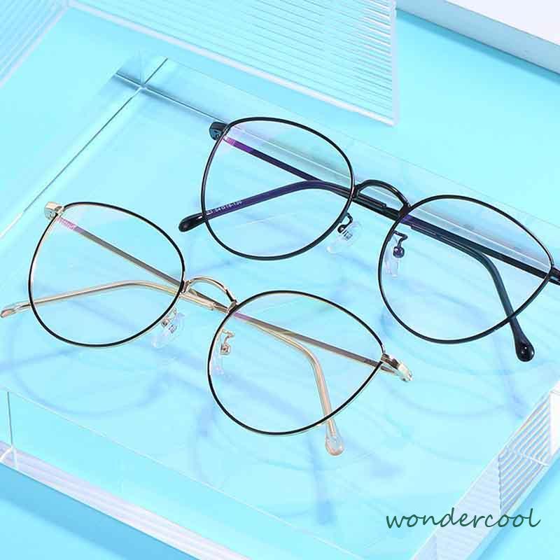 Jual Kacamata Anti blue Light Berubah Warna Bingkai Metal Gaya Retro ...