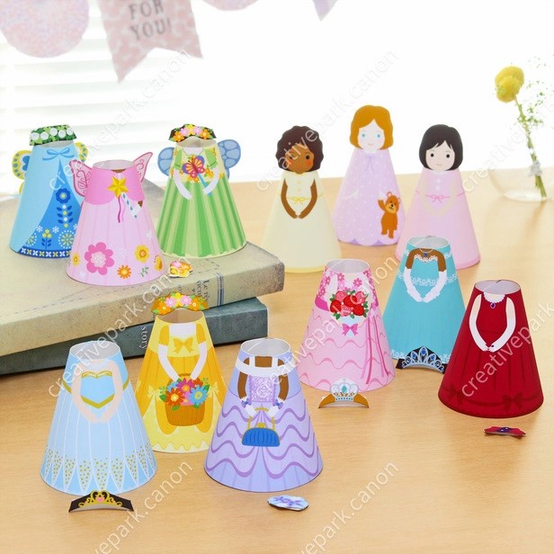 Jual Dress Up Dolls Princess and fairy Papercraft | Shopee Indonesia