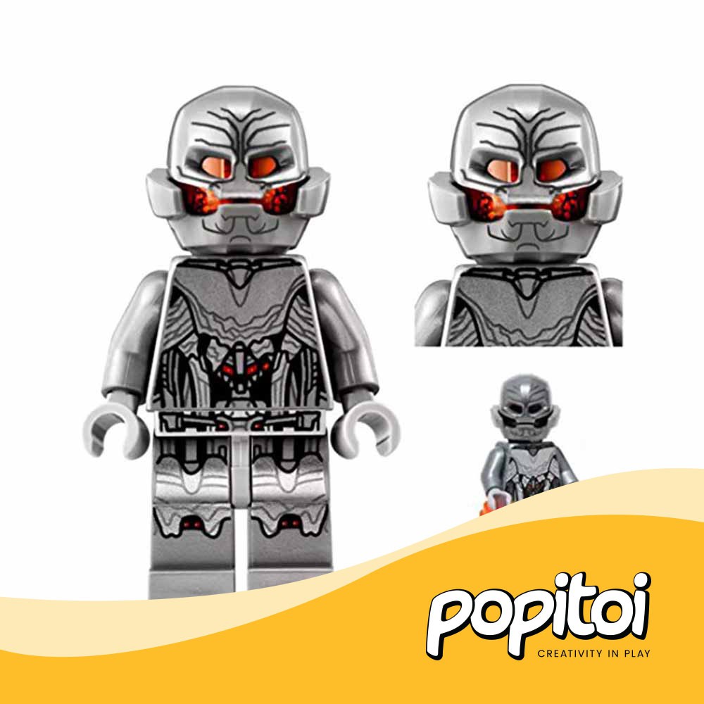 Jual LEGO MINIFIGURES Super Heroes Ultimate Ultron | Shopee Indonesia