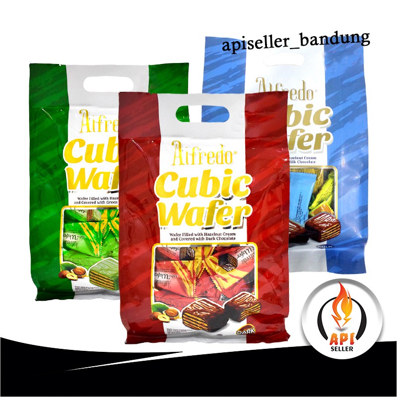 Jual Alfredo Chocolate Cubic Wafer 250g | Shopee Indonesia
