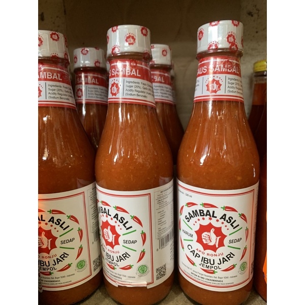 Jual Sambal Asli Cap Ibu Jari / Sambal Cap Jempol 320ml | Shopee Indonesia