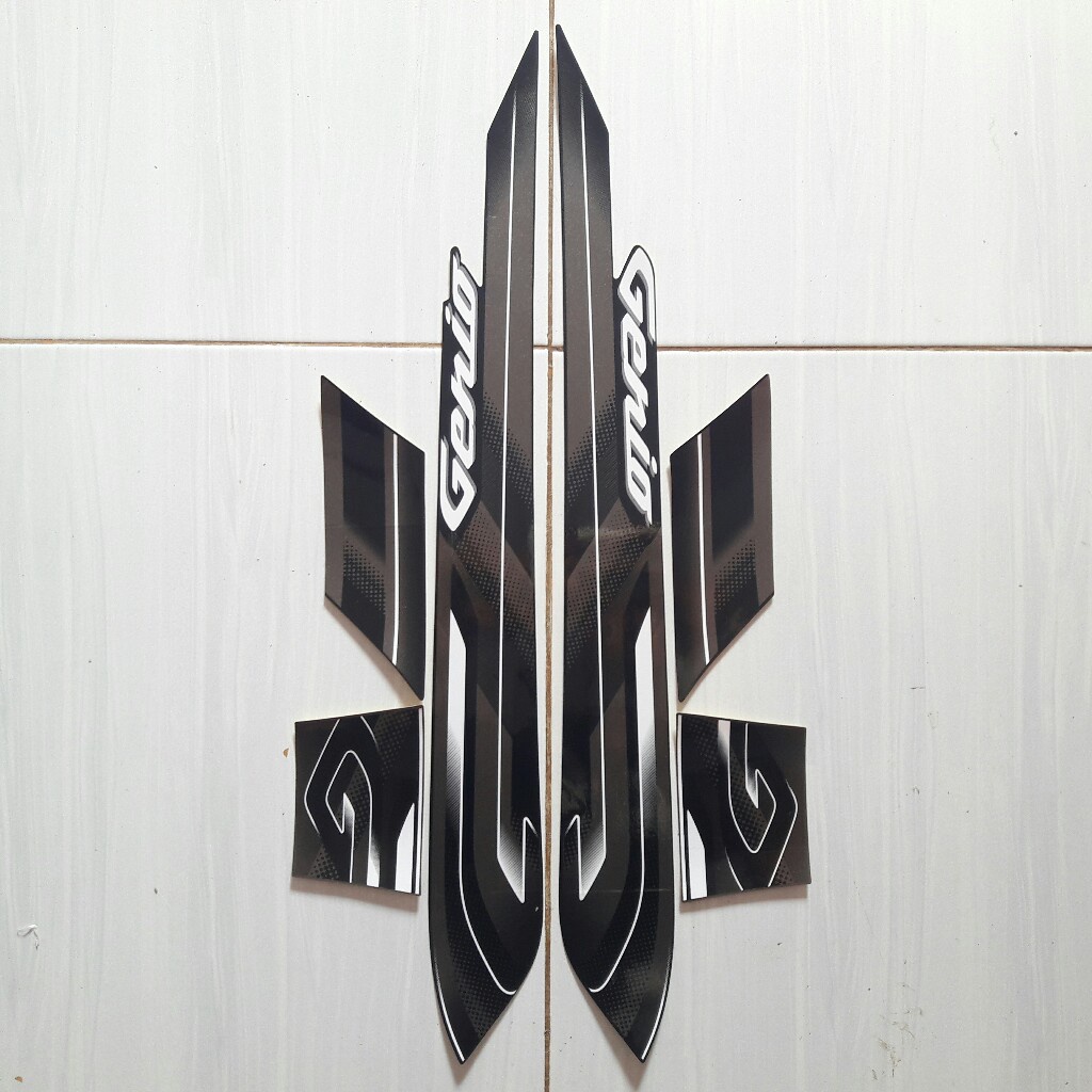 Jual STRIPING STICKER LIS LES POLET BODY MOTOR HONDA GENIO 110 2022 CBS ...