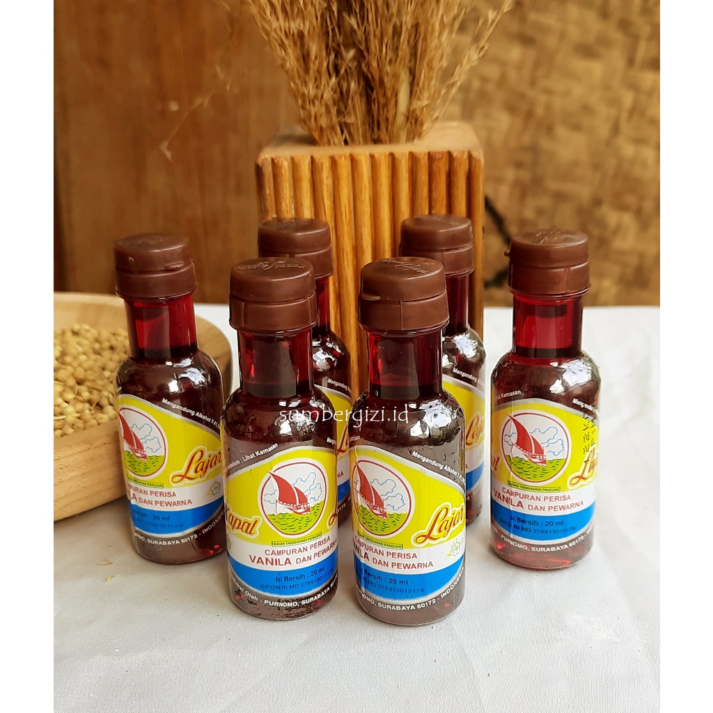 Jual SS184 Perisa vanili cair cap kapal layar 20ml / Essence vanili ...