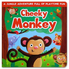 Jual Cheeky Monkey Story Board Book (A Jungle Adventure Full Of ...