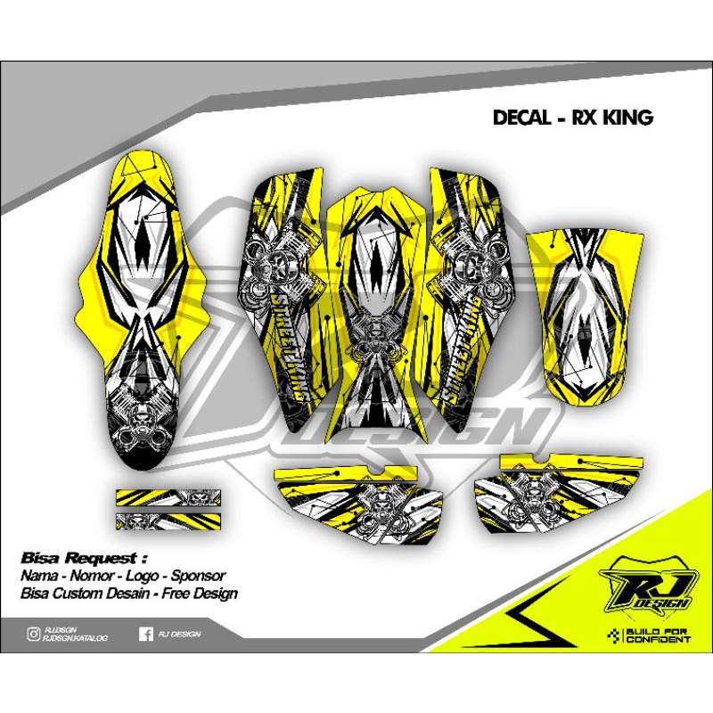Jual DECAL FULL RX KING DESAIN BARU !! APIK BANGET POKOK E !! | Shopee ...