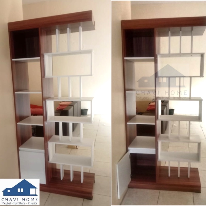 Jual penyekat ruangan divider room partisi ruangan minimalis 2 sisi ...